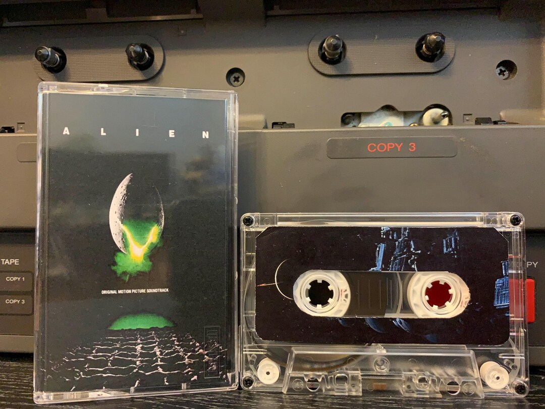Alien (1979) Custom Cassette Tape Fanart Artwork for Soundtrack OST - Etsy