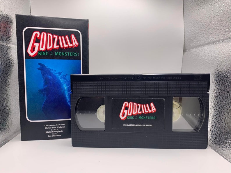 Godzilla: King of the Monsters 2019 Custom VHS Sleeve - Etsy