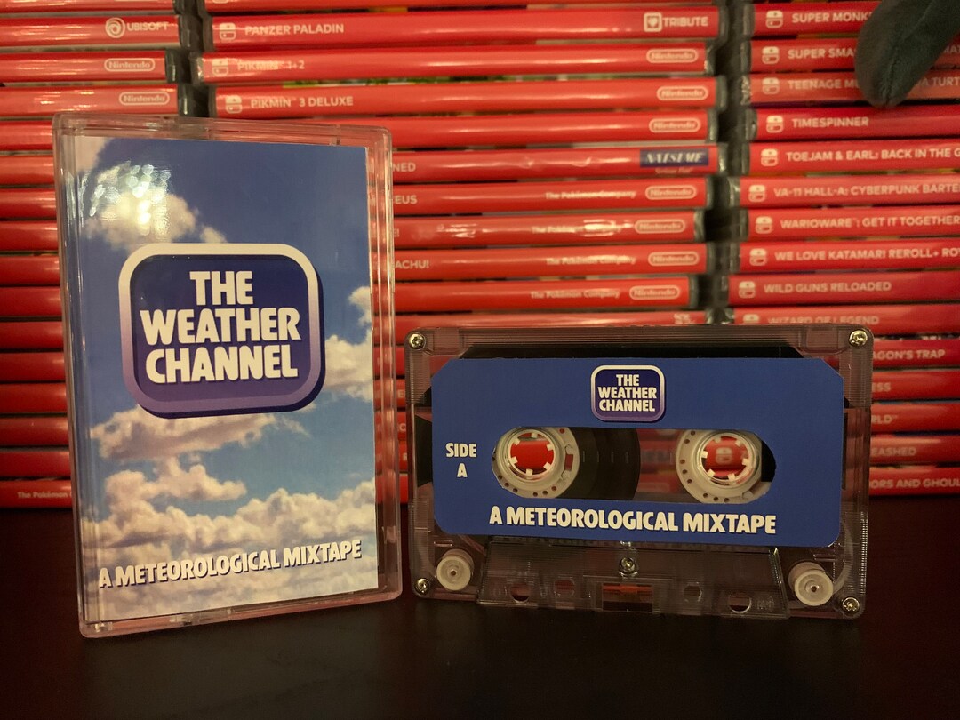 The Weather Channel - A Meteorological Mixtape Custom Cassette Tape - Etsy