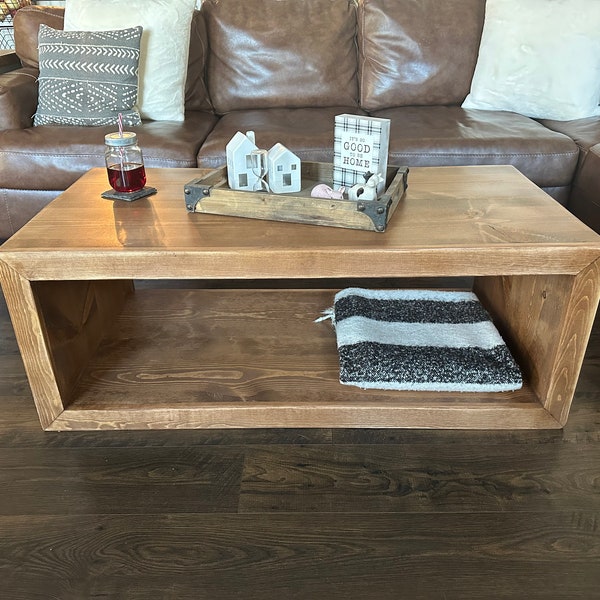 Farmhouse Coffee Table (You'll Love) - Etsy