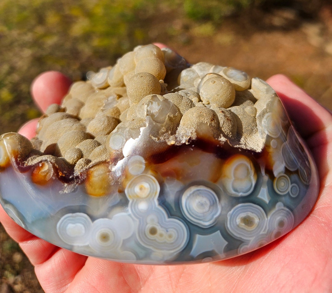 Beautiful Botryoidal Ocean Jasper Free Form - Etsy