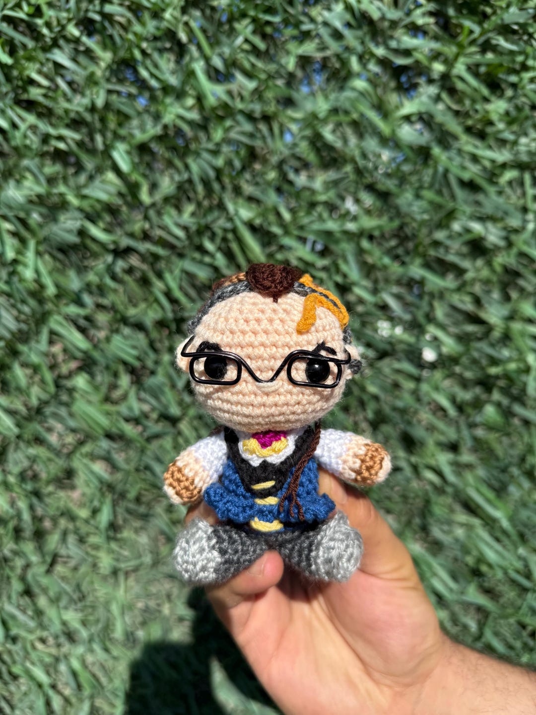 Valorant Chamber Crochet Doll, Valorant Chamber Plushie, Valorant ...