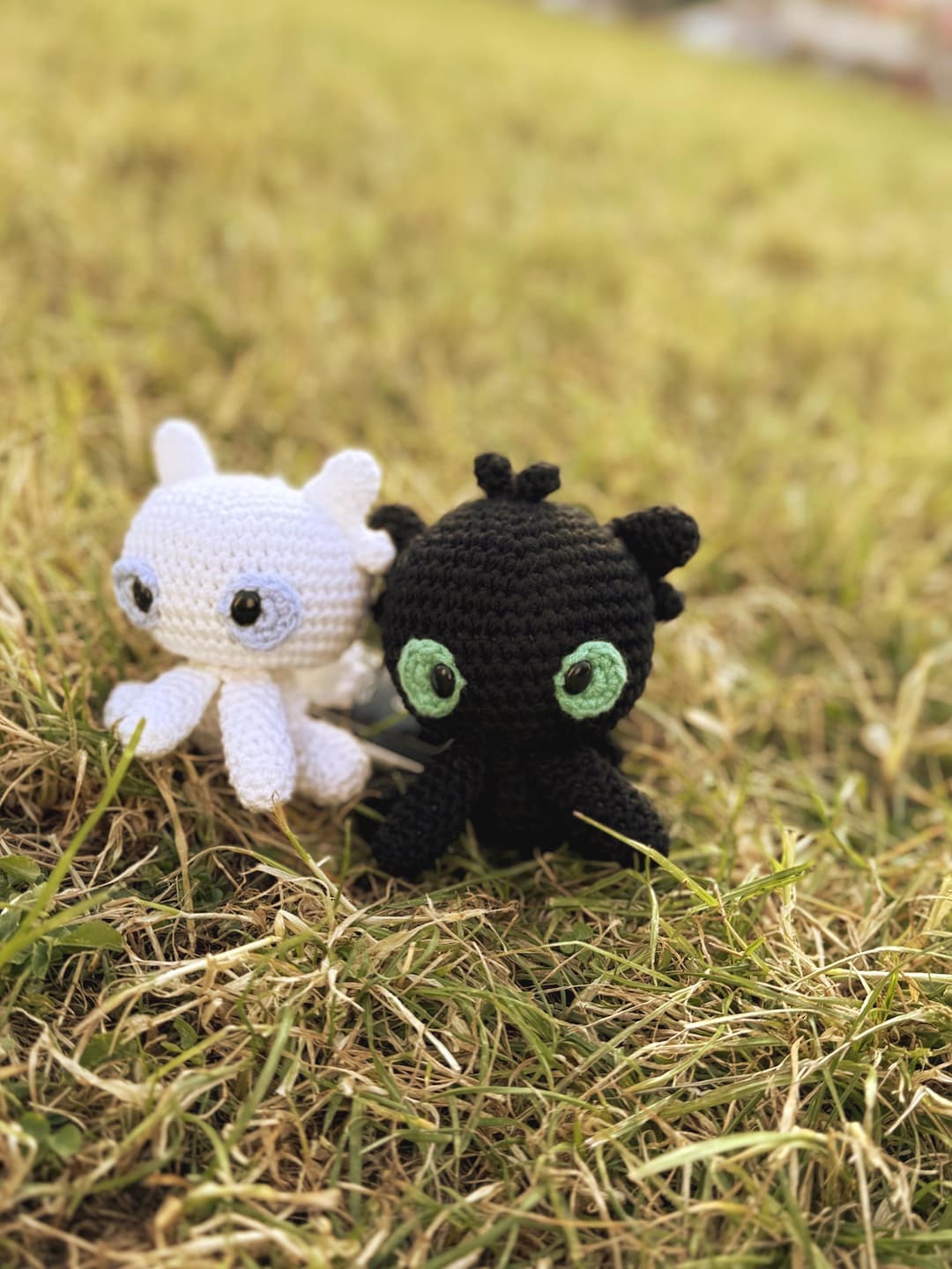 Toothless Dragon Handmade Crochet Plush, Toothless Dragon Plushie ...