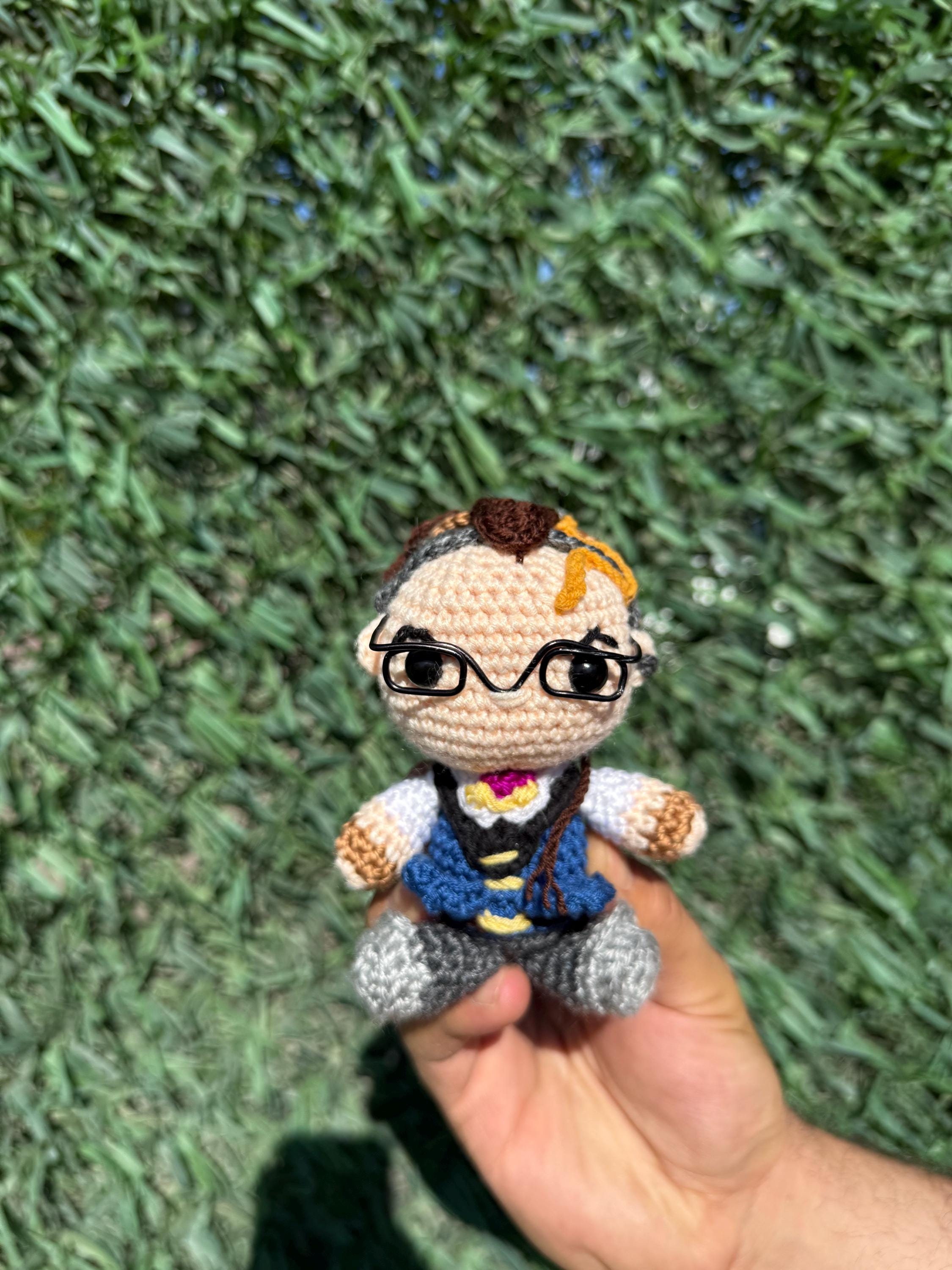 Valorant Chamber Crochet Doll, Valorant Chamber Plushie, Valorant ...