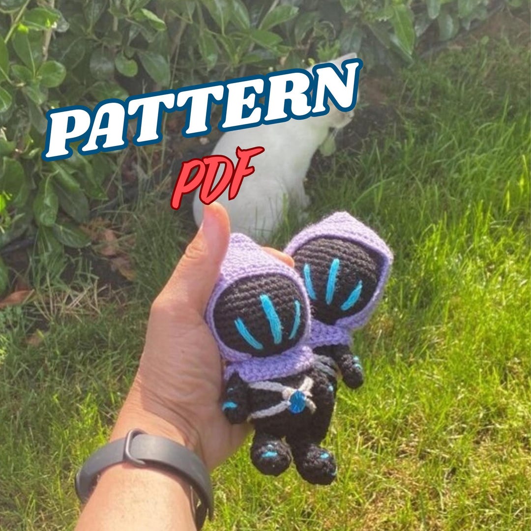 Valorant Omen, Valorant Omen Pattern, Valorant Omen Doll, Amigurumi ...