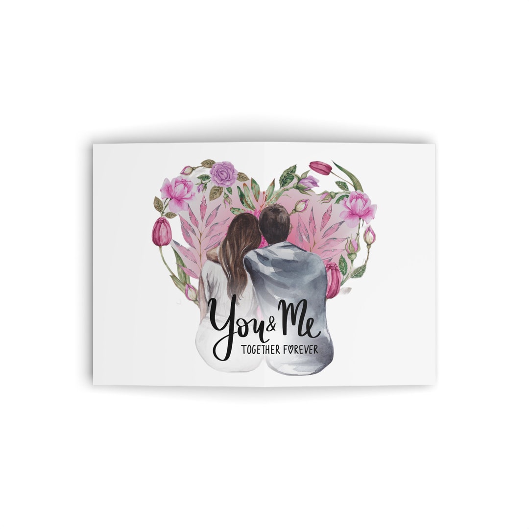 You and Me Greeting Cards - Etsy