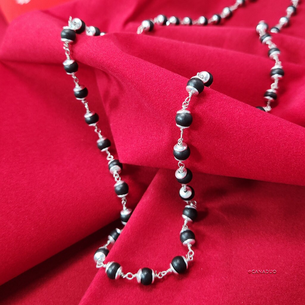 Exclusive Karungali [ebony] Special Edition Mala - Spiritual Elegance ...