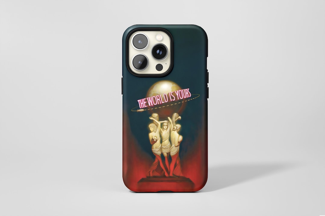 Scarface the World is Yours Phone Case, Retro Movie Iphone, Samsung and ...