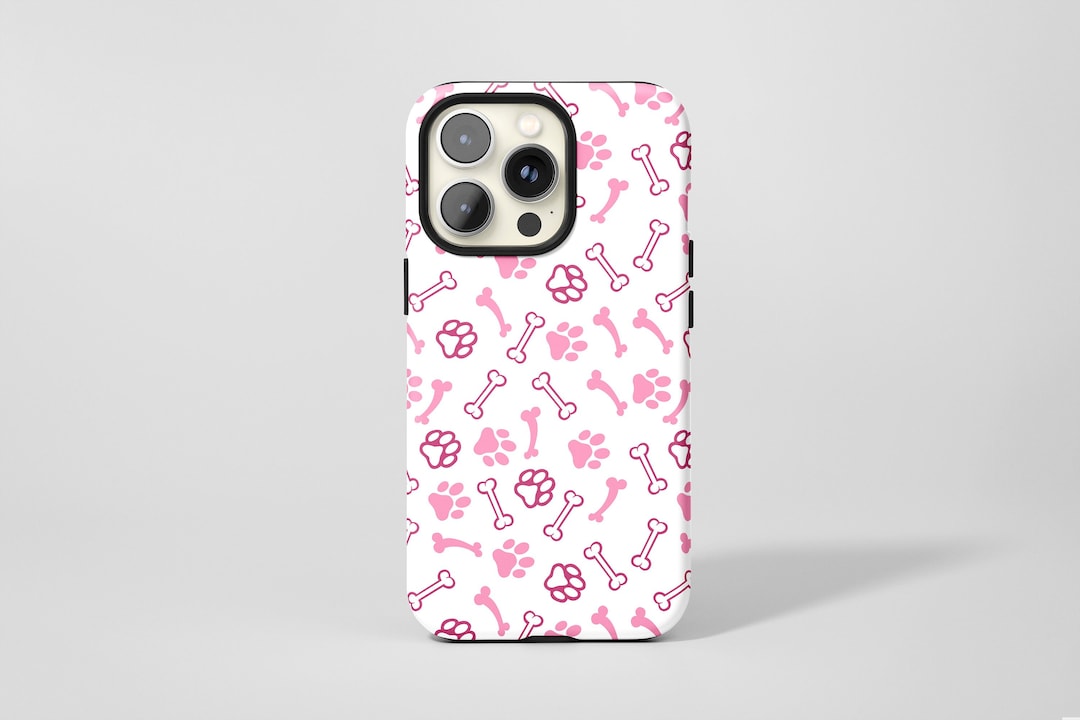 Dog Paw Phone Case, Paw Print Case, Dog Lover Case, Iphone, Samsung and ...