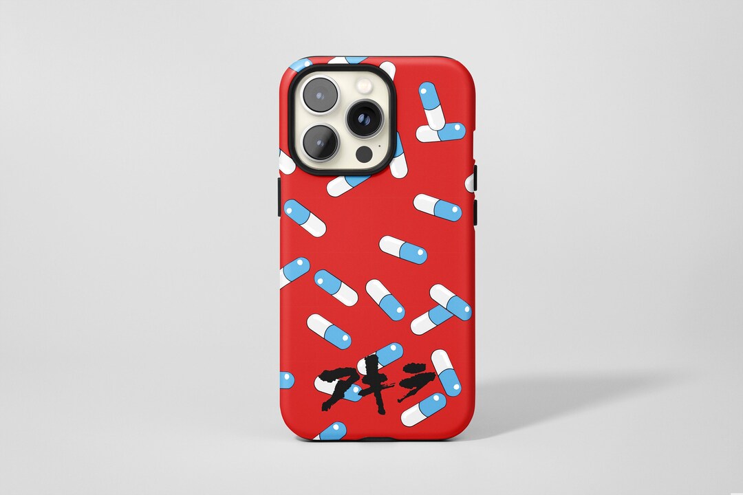 Akira Pill Phone Case, Japanese Anime Manga Phone Case,cyberpunk Case ...
