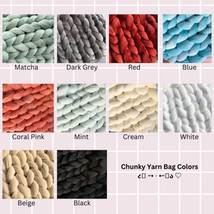 Y2k Chunky Yarn Bag With Silver Hardware Ribbons Customizable Straps ...