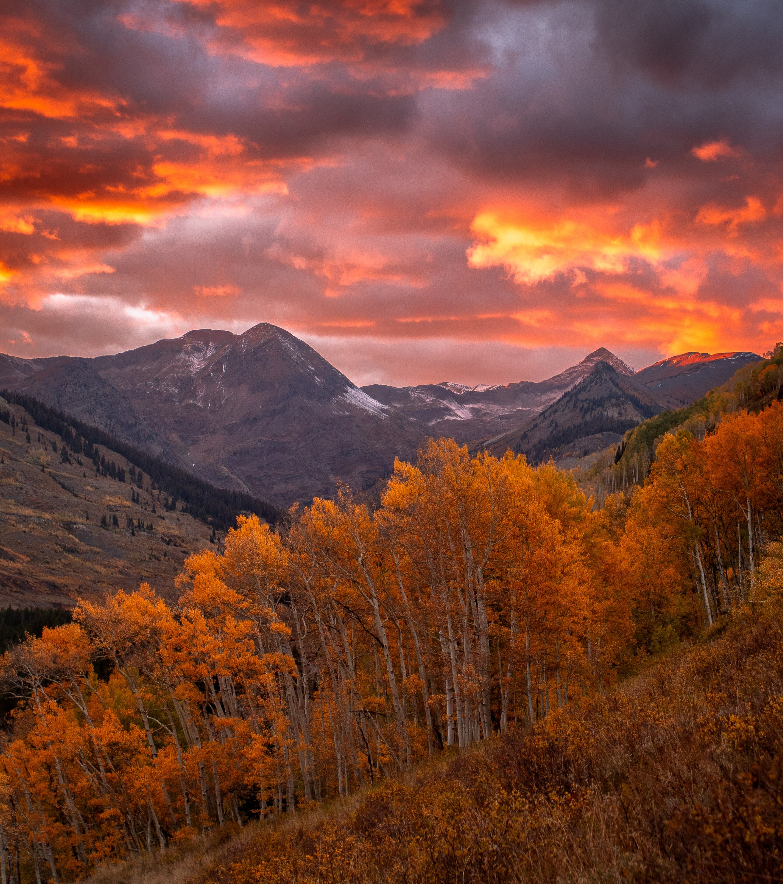Crested Butte Photo | Slate River Valley Sunset - Etsy