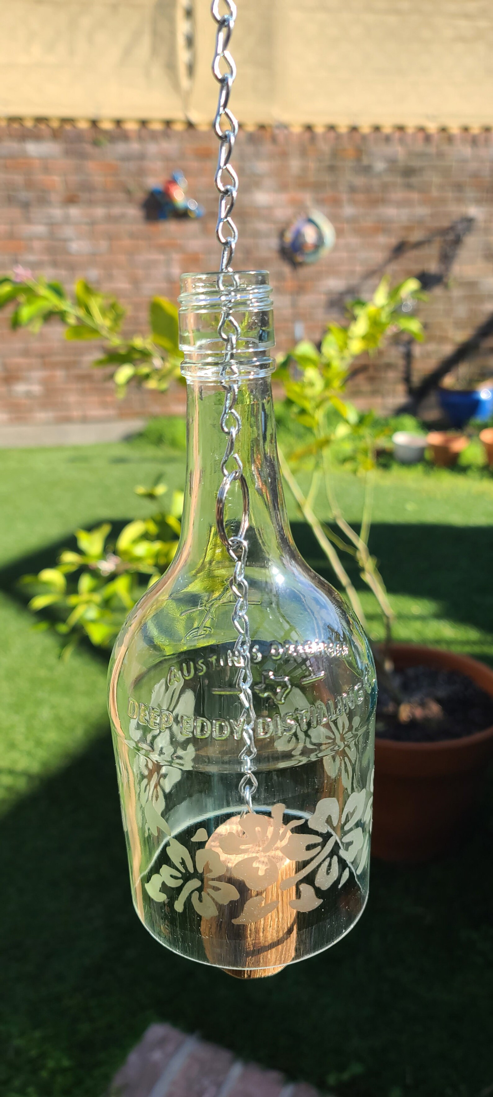 Bottle Wind Chime - Etsy