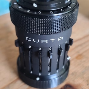 Vintage 1954 Type 1 Curta Calculator - Rare Collectible - Etsy