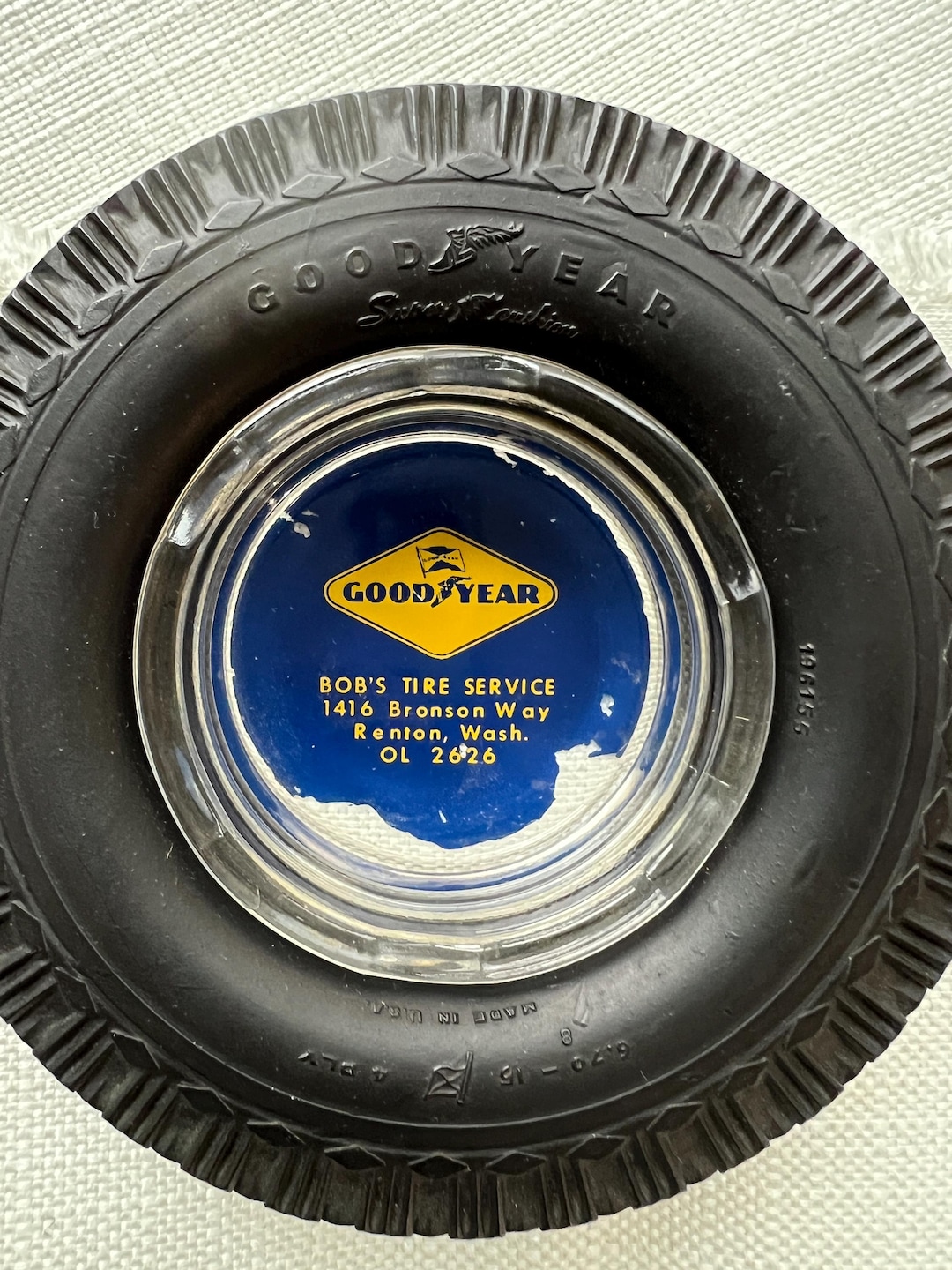 Ashtray Vintage Tire Ashtray Father's Day Christmas Gift Promotional ...