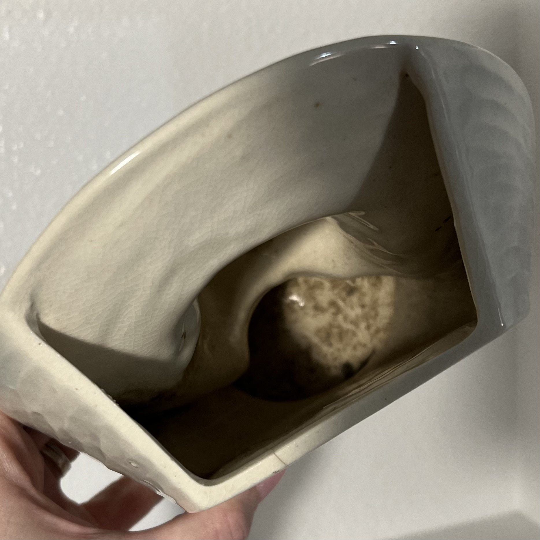 Royal Copley Pottery Asian Girl Boy Wall Pocket Planter Gift Tabletop ...