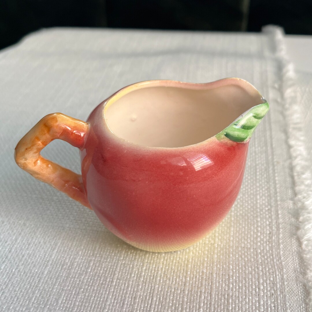 Apple Shaped Creamer Pitcher: Japanese Kitchen Serveware - Etsy