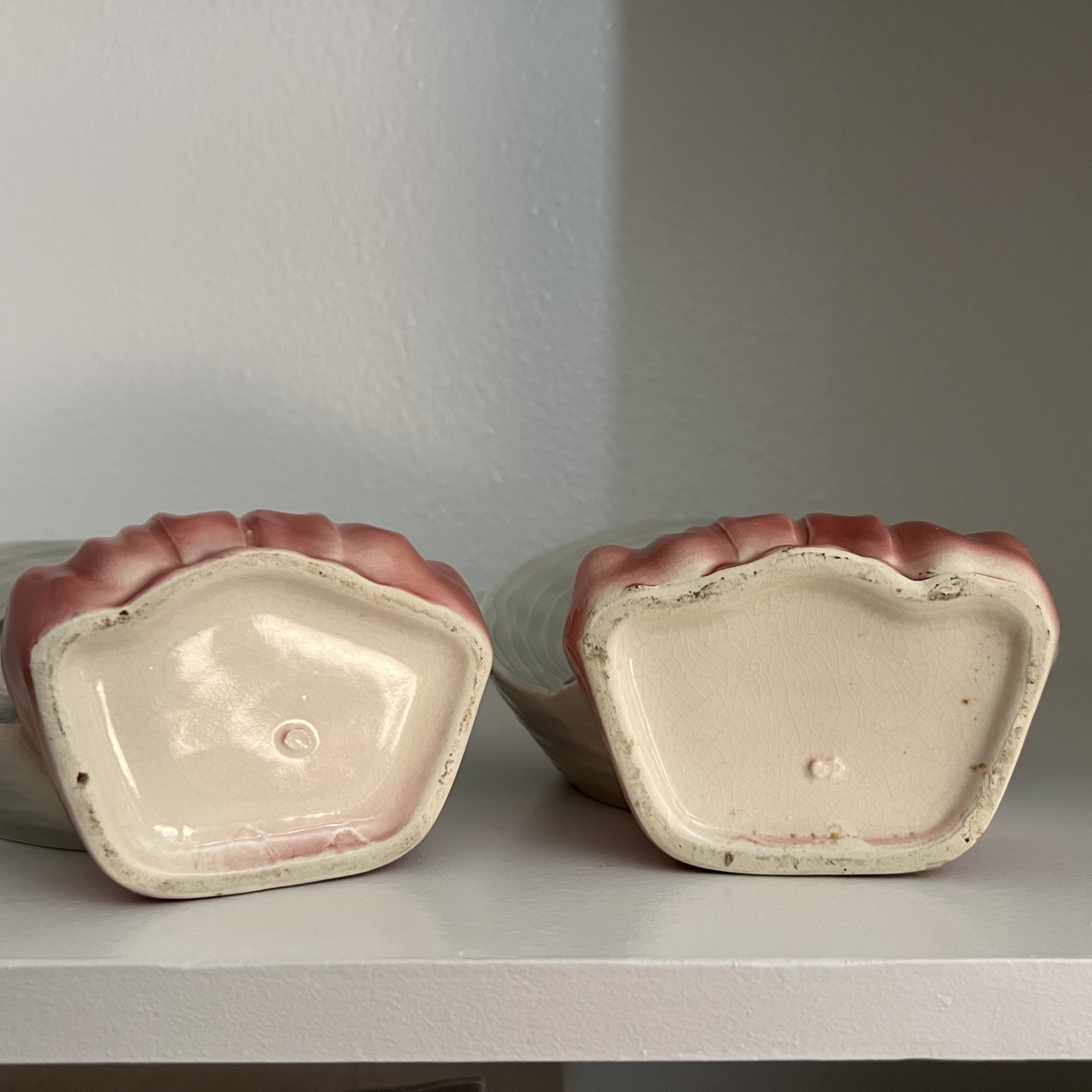 Royal Copley Pottery Asian Girl Boy Wall Pocket Planter Gift Tabletop ...