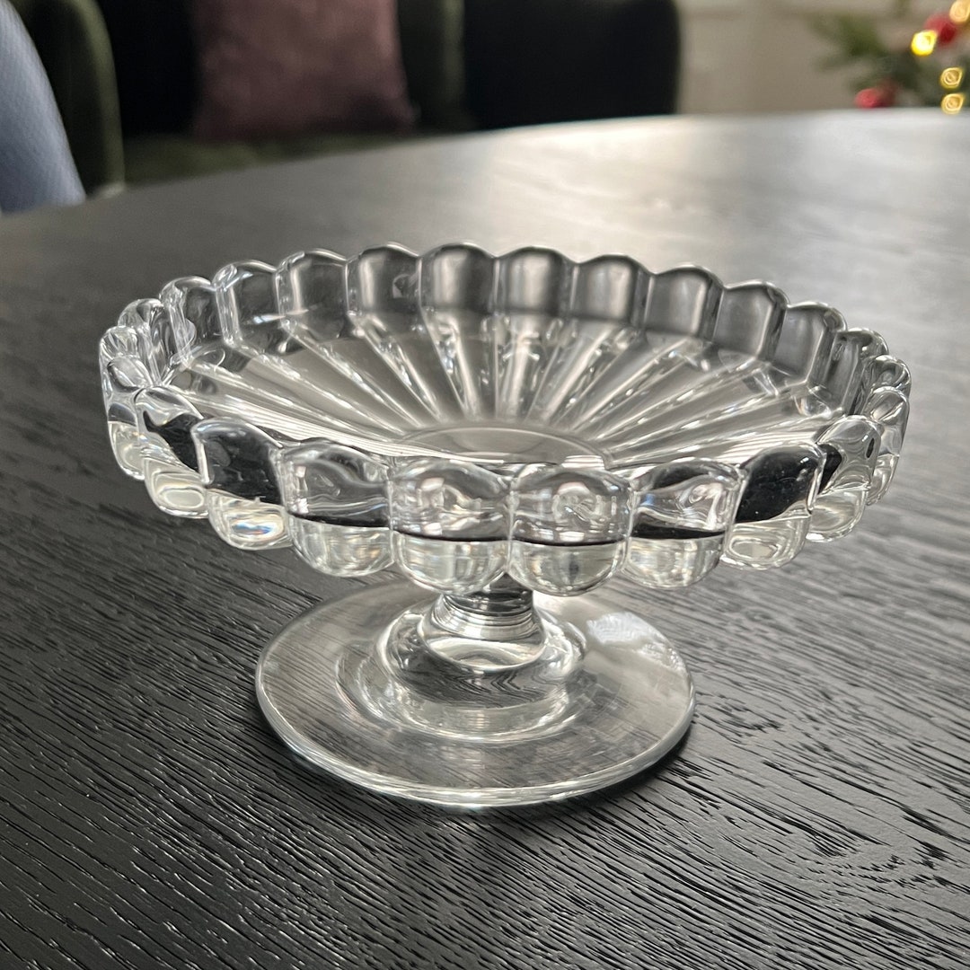 Heisey Crystolite Cheese Stand Heisey Dish Gift Glass Serving Piece - Etsy