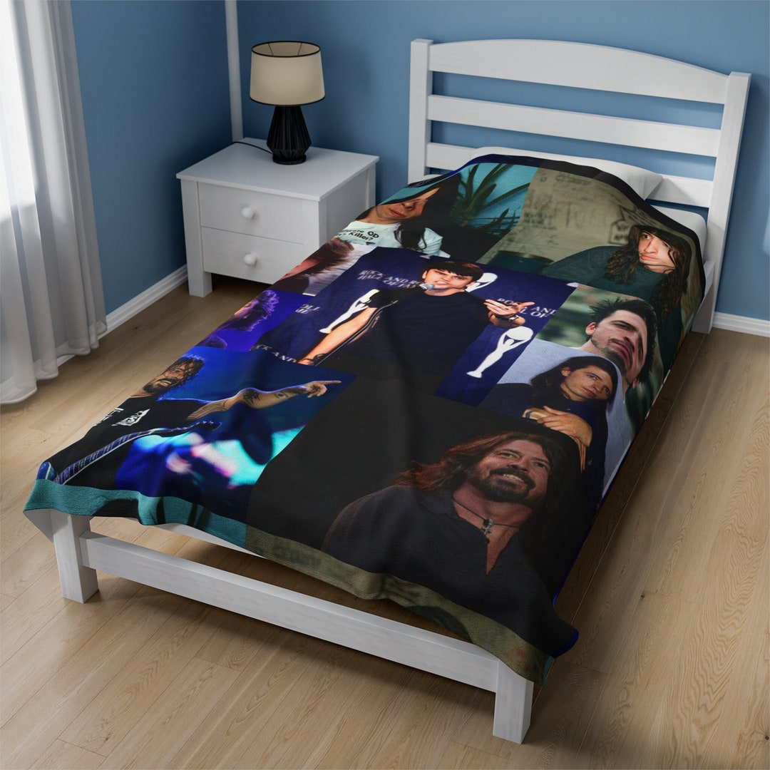 David Grohl Plush Blanket: Super Soft Fan Gift - Etsy