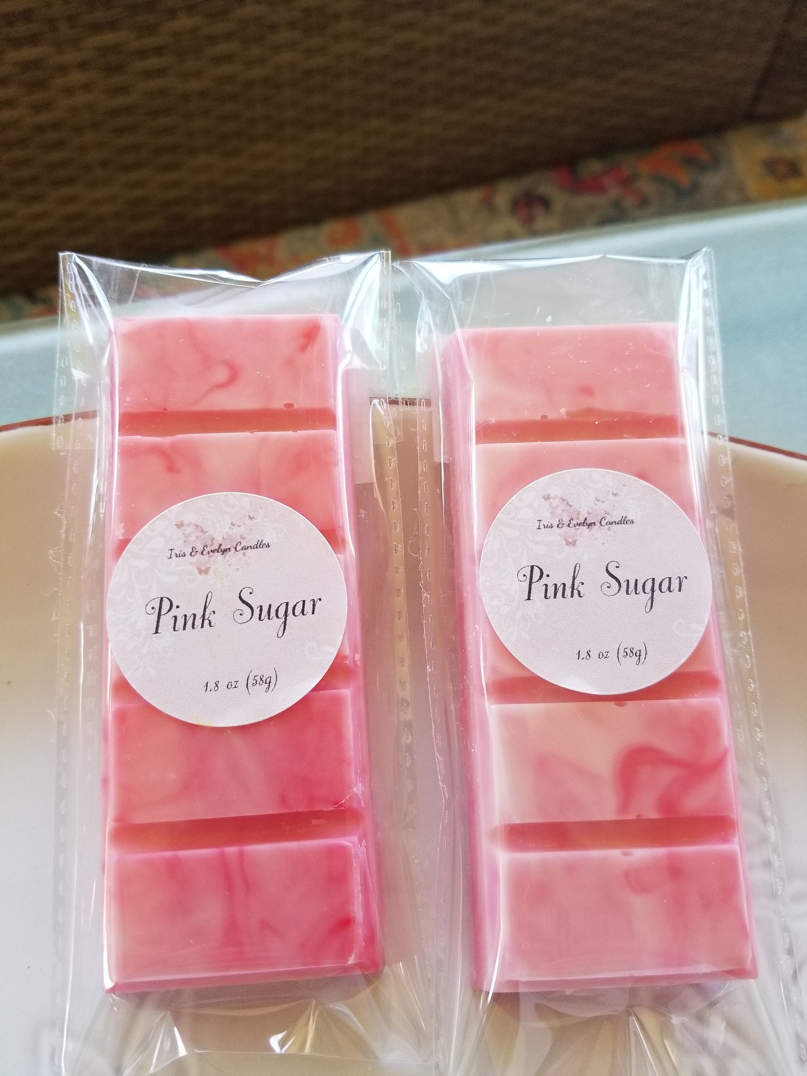 Scented Wax Melts Gift Set: Colorful Snap Bars, Handmade Variety Pack ...