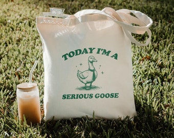 Funny Tote Bag, Retro Meme Tote, Weird Crazy Design, Cute Quirky Gift ...