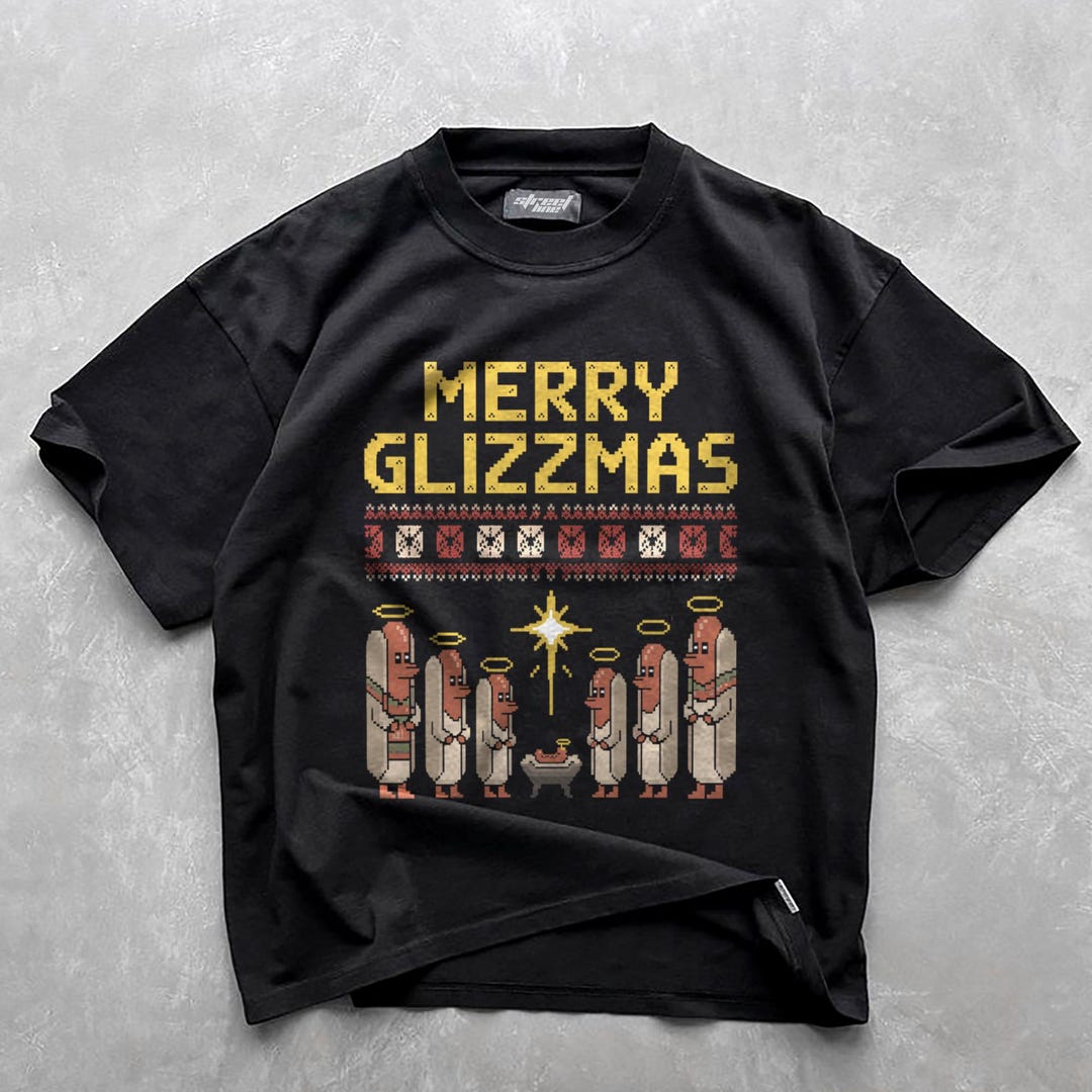 Merry Glizzmas Shirt, Merry Glizzmas T Shirt, Funny Christmas Shirt ...