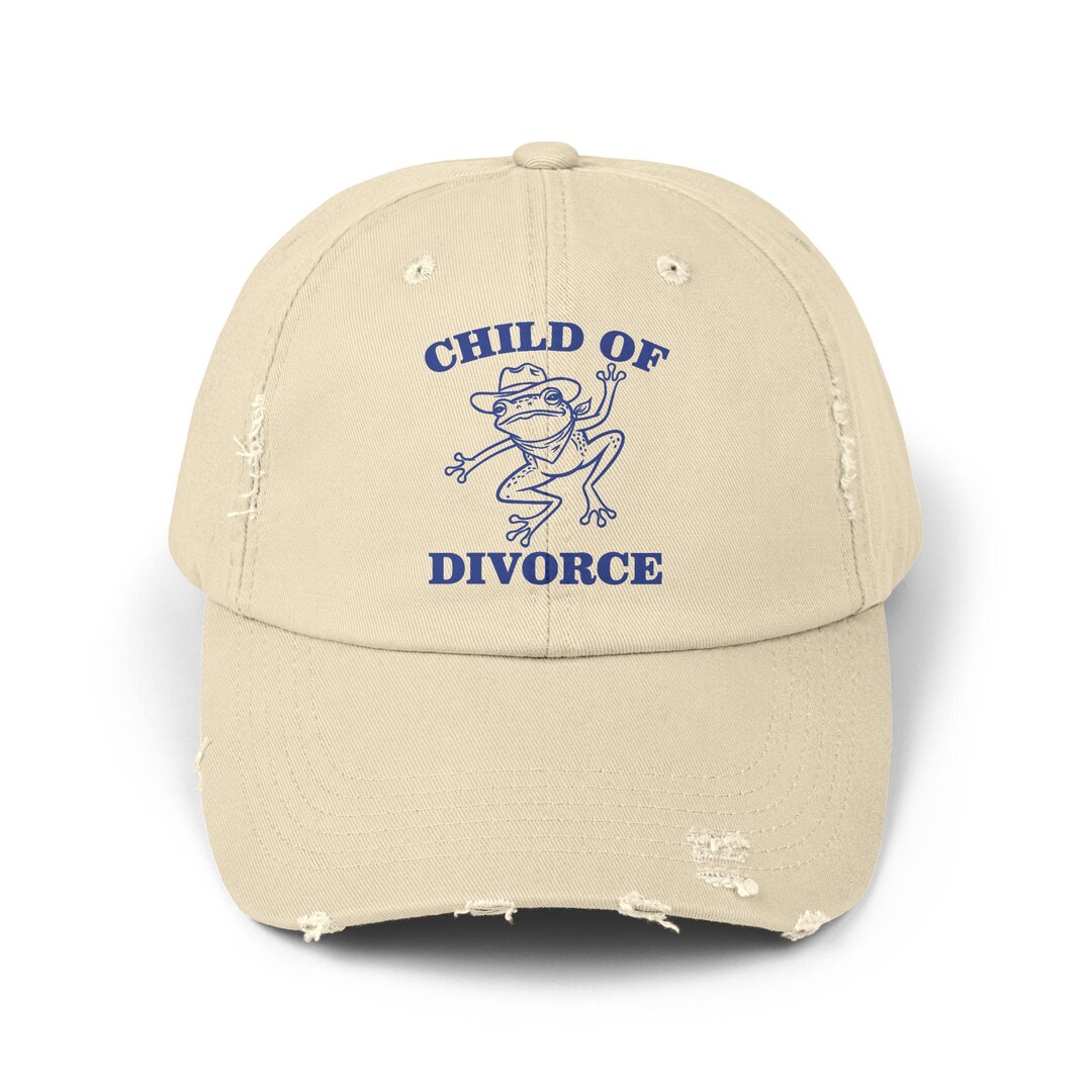Child of Divorce Hat, Tiktok Meme Hat, Funny Hats, Offensive Hats, Meme ...