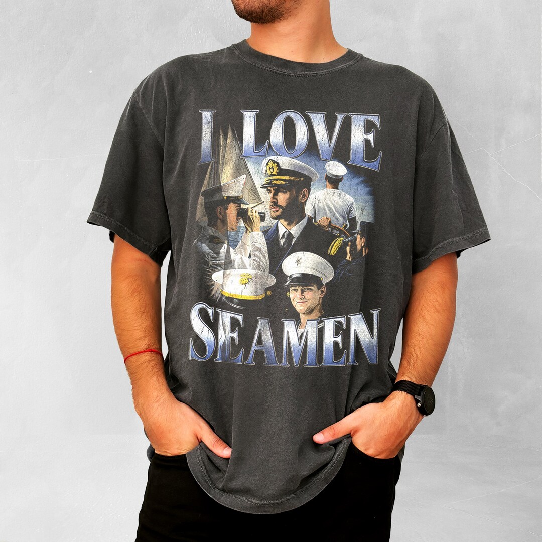 I Love Seamen Graphic T-shirt: Funny Offensive Meme Tee - Etsy