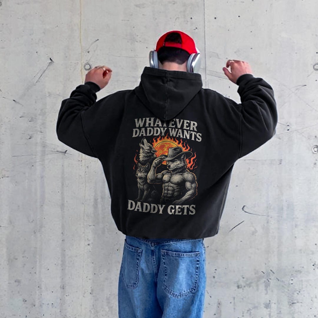 Werewolf Meme Hoodie, Funny Cringe Humor, Gen Z Fashion - Etsy