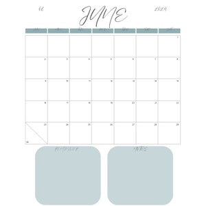 2024 Digital Calendar - Etsy
