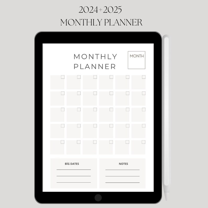 DİGİTAL 2024 & 2025 PLANNER - Etsy