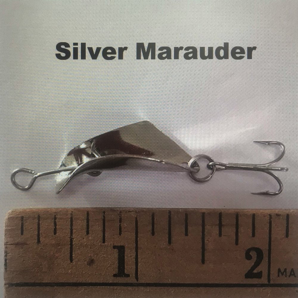 Silver Marauder Metlfly Fishing Lure — Metlfly Fishing