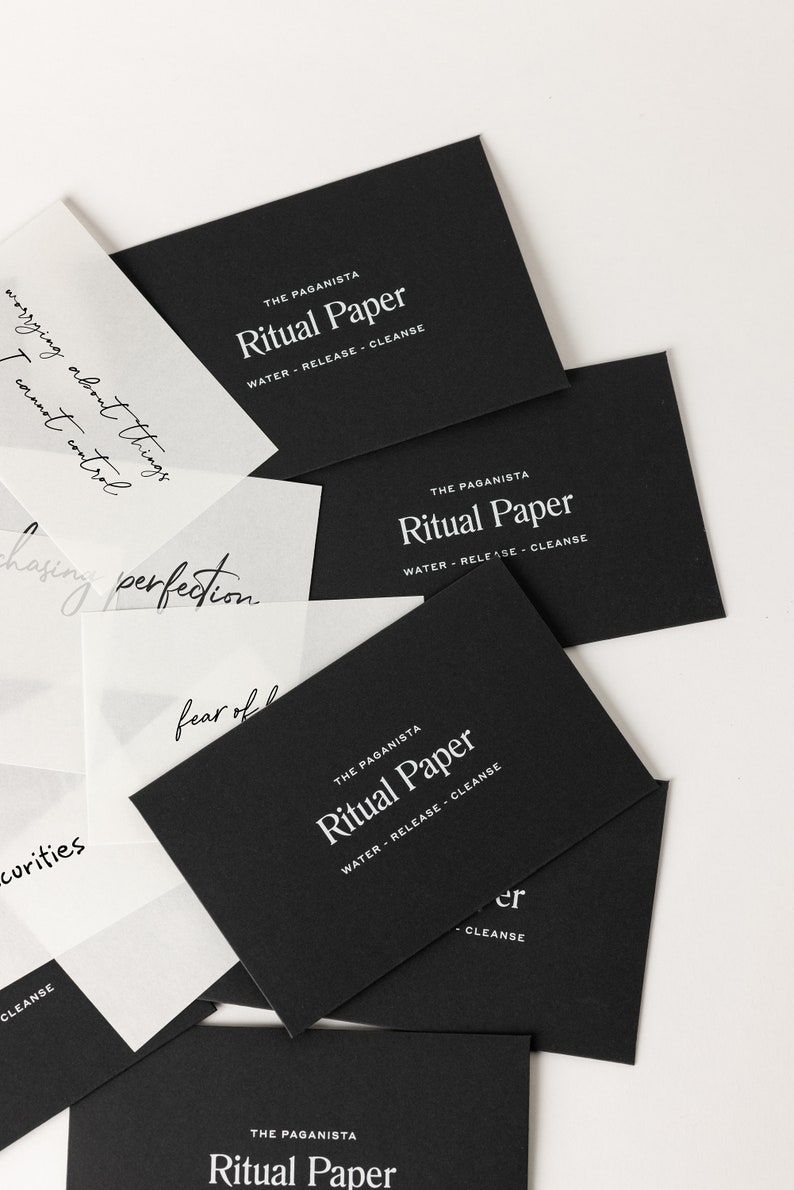 Water Ritual Paper - Etsy