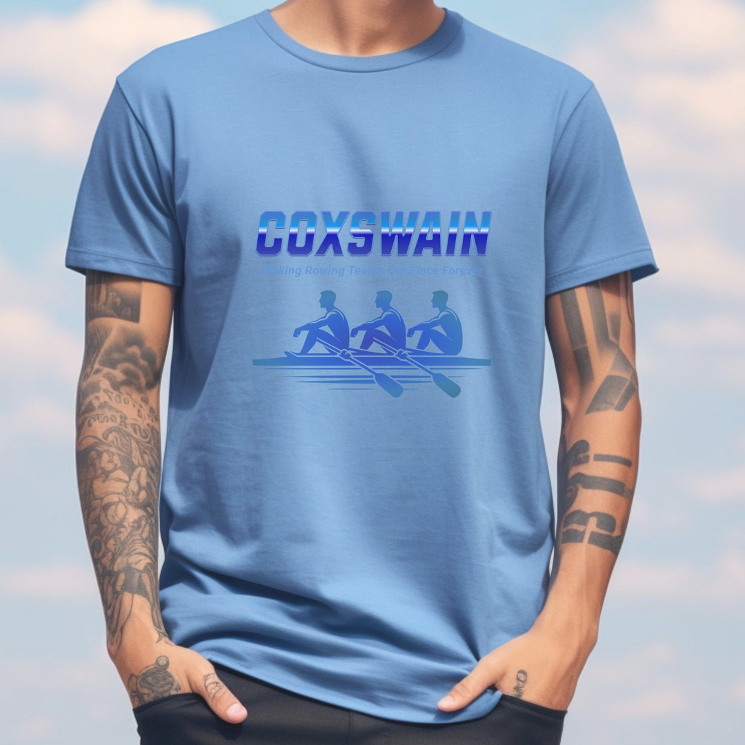 Coxswain Rowing Adult Short Sleeve Tee, Rowing Lover T-shirt, Row Team ...