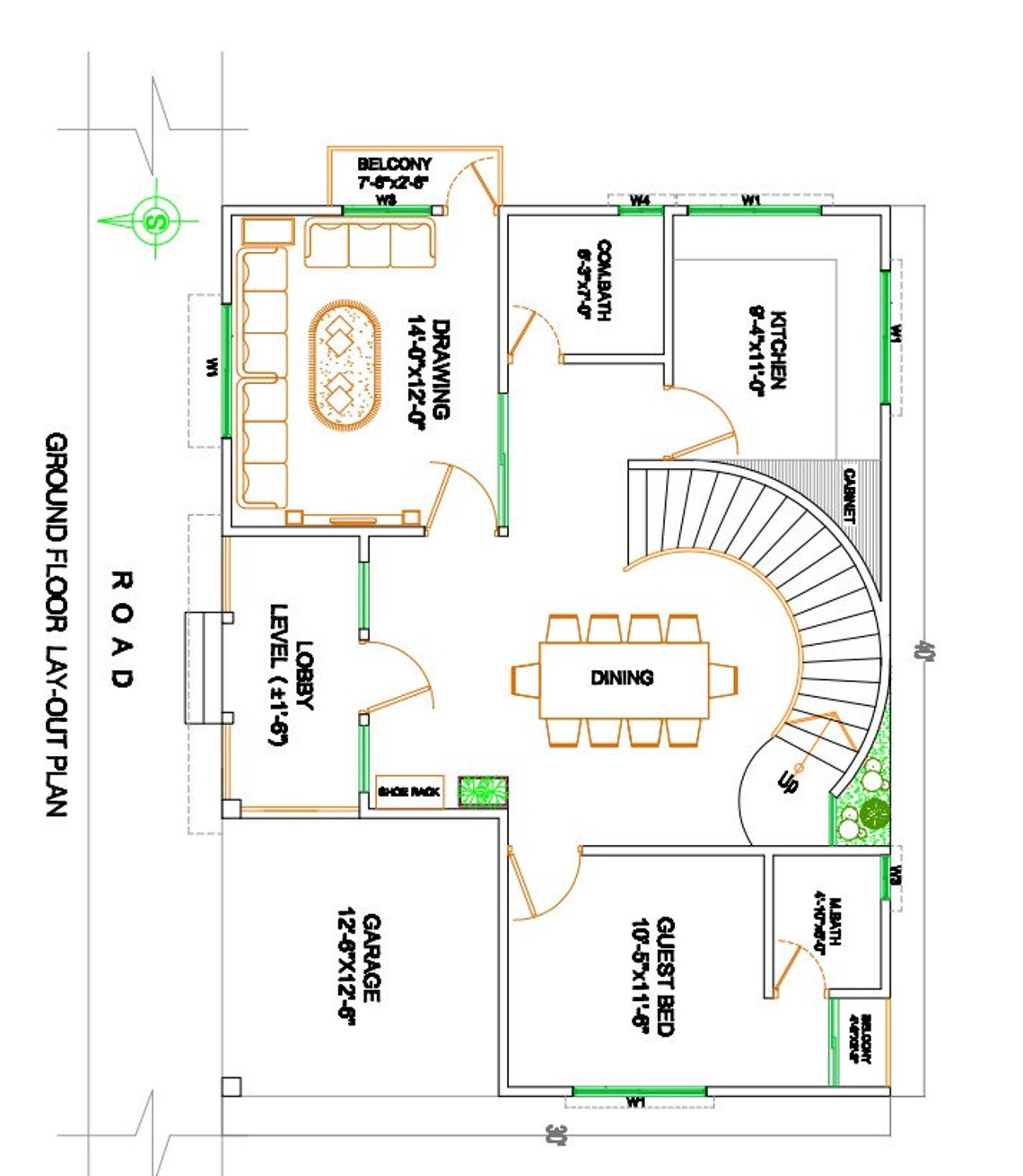 Duplex House Design - Etsy