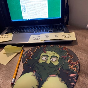Leshy Inscryption 3D Mousepad - Etsy