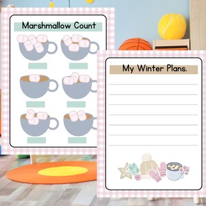 Winter Morning Menu | Kindergarten Morning Menu | Homeschool Morning ...