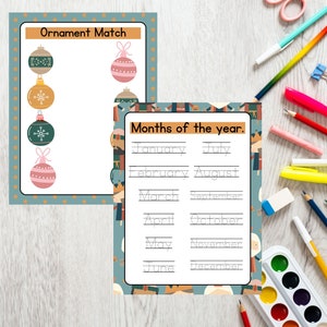 Christmas Story Morning Menu | Christmas Nativity Worksheets ...