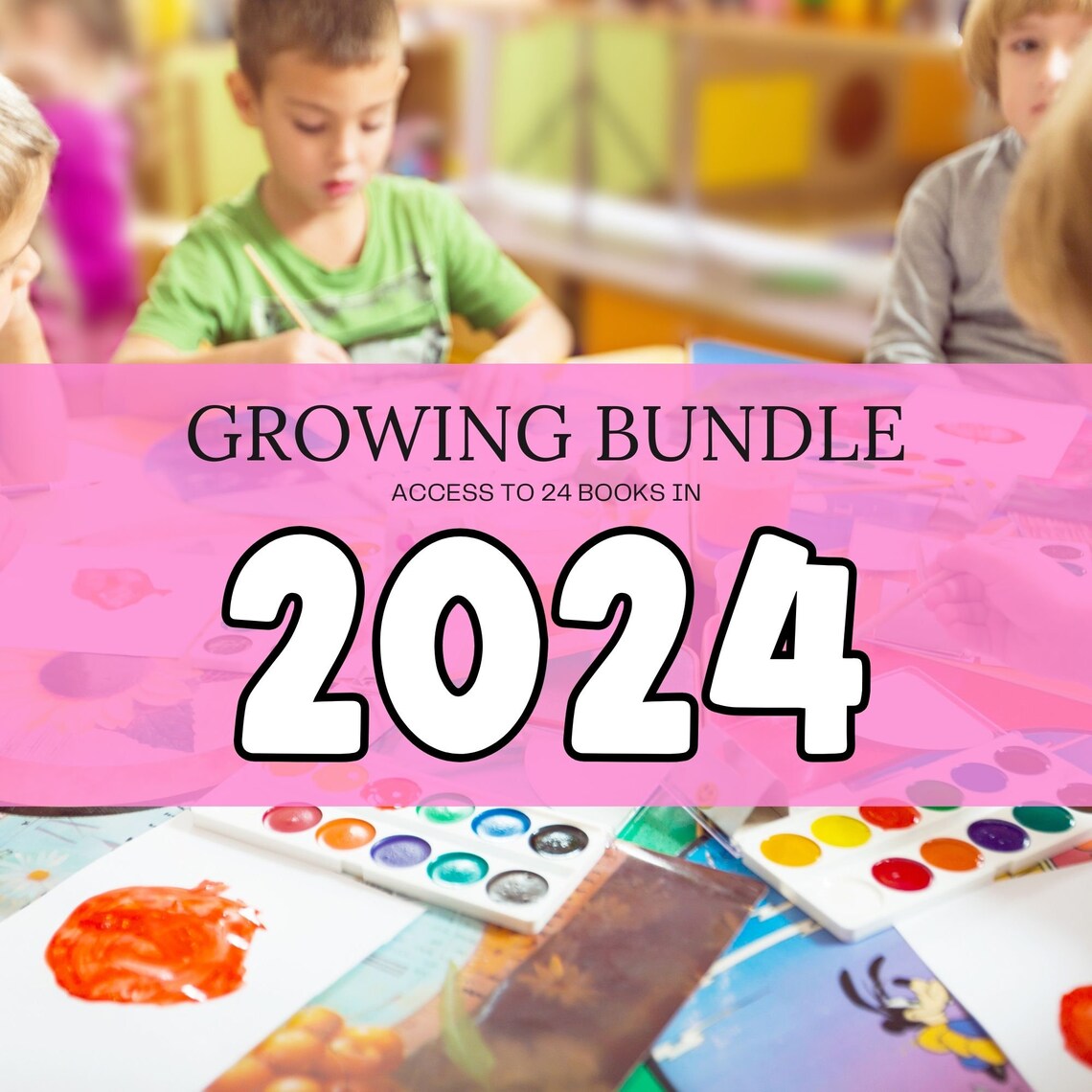 Preschool Workbooks 24 Themes Growing Bundle Preschool Year Curriculum ...