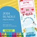 Preschool Workbooks 24 Themes Growing Bundle Preschool Year Curriculum ...