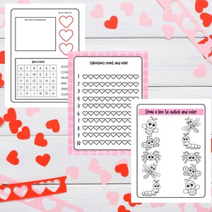 Valentine Preschool Worksheet: Number Writing Practice (PDF) - Etsy
