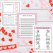 Valentine Preschool Worksheet: Number Writing Practice (PDF) - Etsy