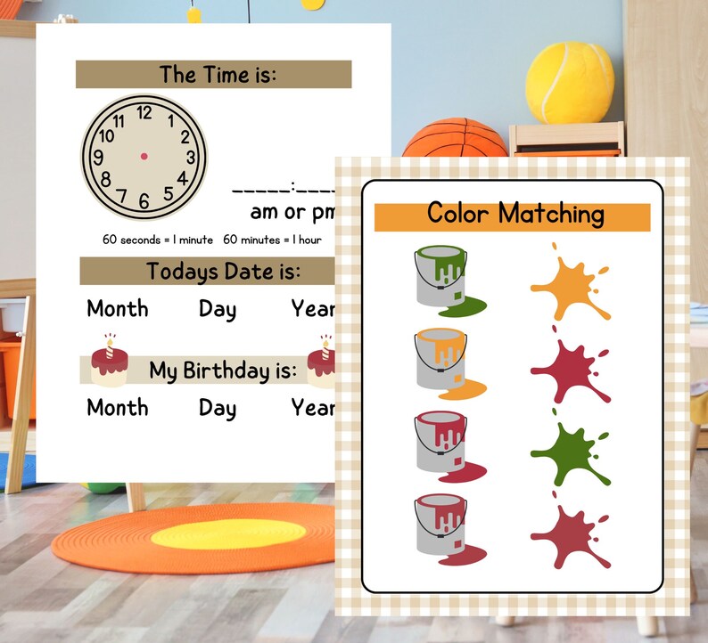 Thanksgiving Fall Morning Menu | Kindergarten Morning Menu | Homeschool ...