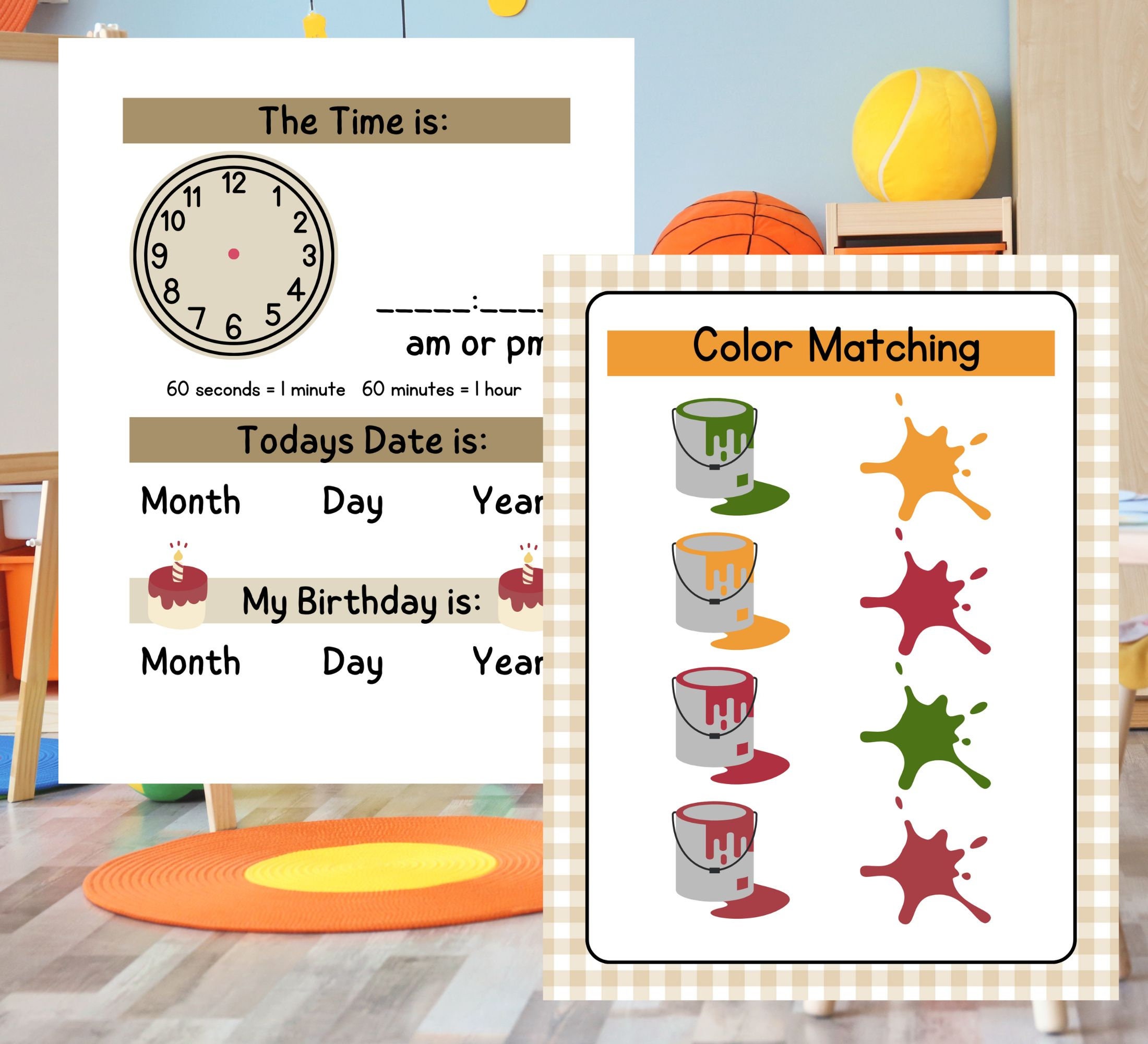 Thanksgiving Fall Morning Menu | Kindergarten Morning Menu | Homeschool ...