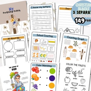 Ten COMMANDMENTS Workbook BUNDLE | Morning Menu| Jesus Feeds 5000 | 10 ...