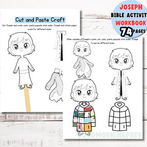 Joseph the Dreamer Bible Activity Workbook: Homeschool & Sunday School ...