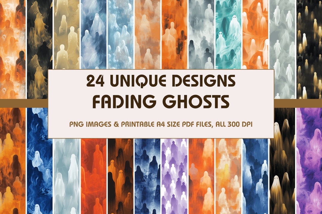 24 Fading Ghosts Dollhouse Wallpaper, Printable Wallpaper Download ...