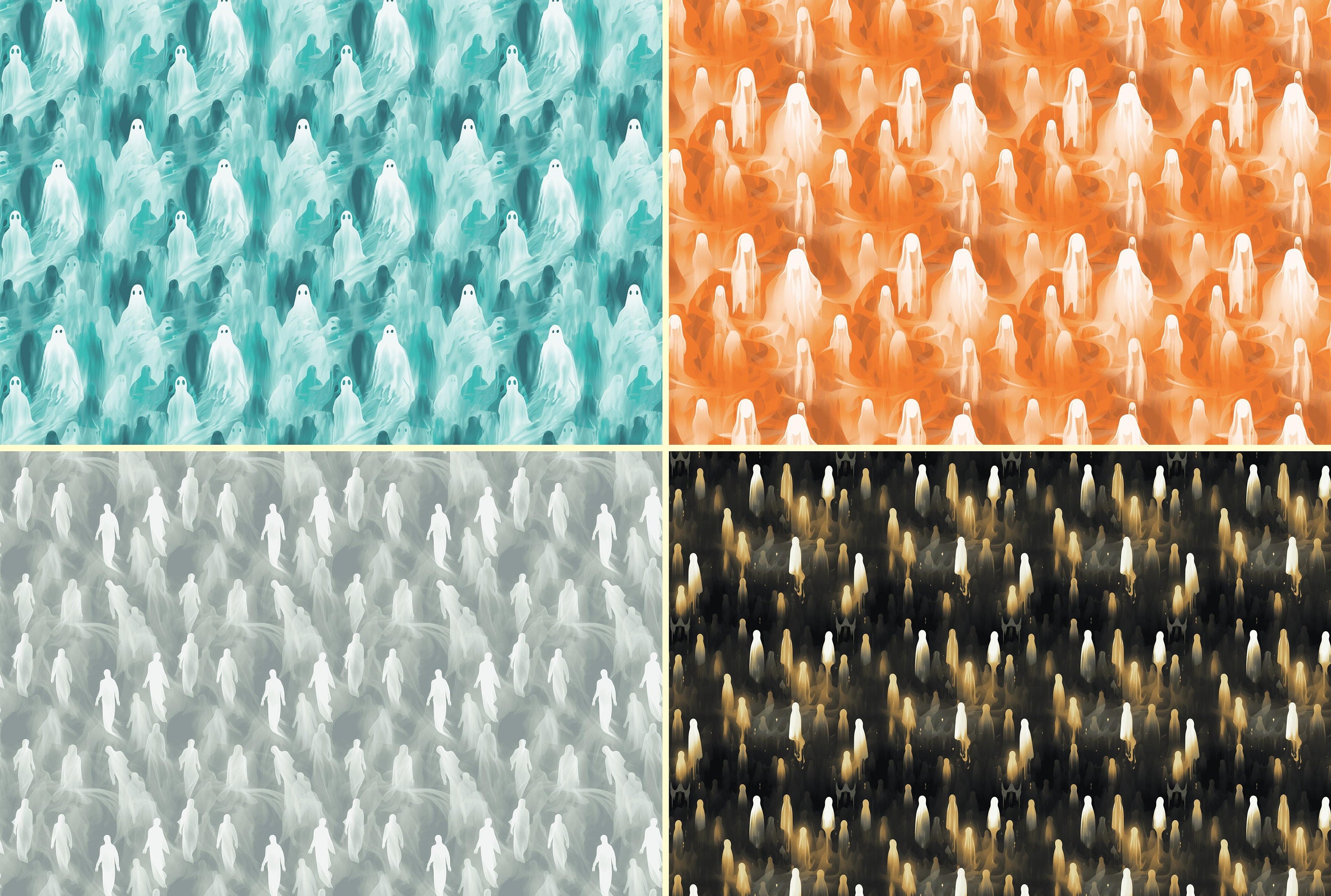 24 Fading Ghosts Dollhouse Wallpaper, Printable Wallpaper Download ...