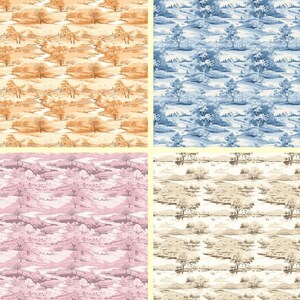 30 Pastoral Scenes Dollhouse Wallpaper, Printable Wallpaper Download ...